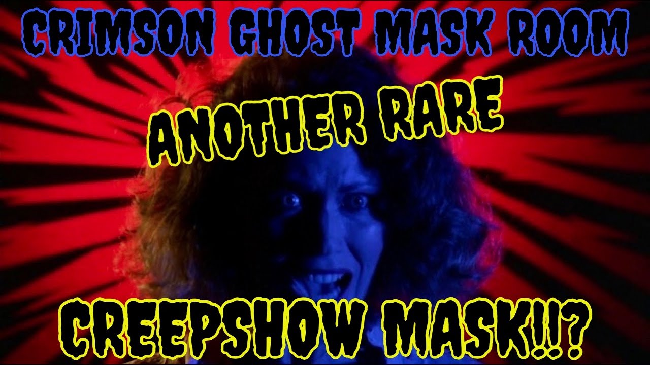 Crimson Ghost Mask Room RARE Tom Savini CREEPSHOW MASK by DEATH STUDIOS ...