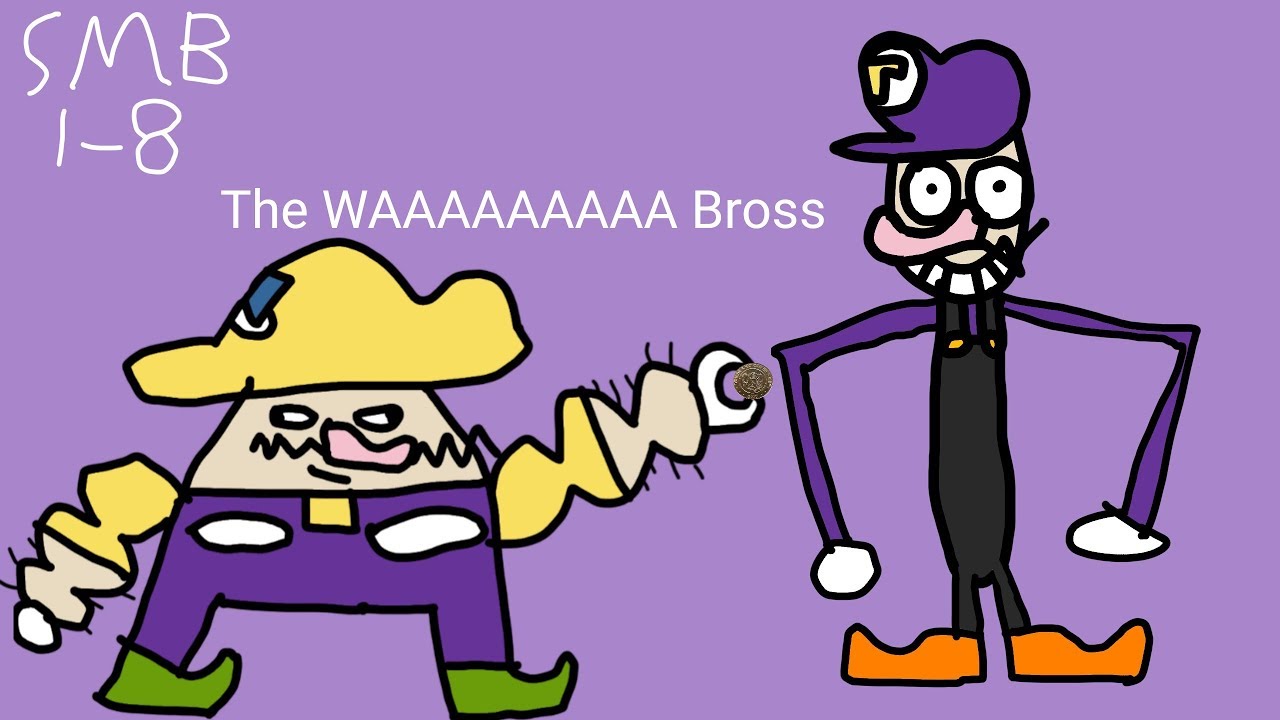 Super Mario Bits- The WAAAAAAAAA Bross - YouTube