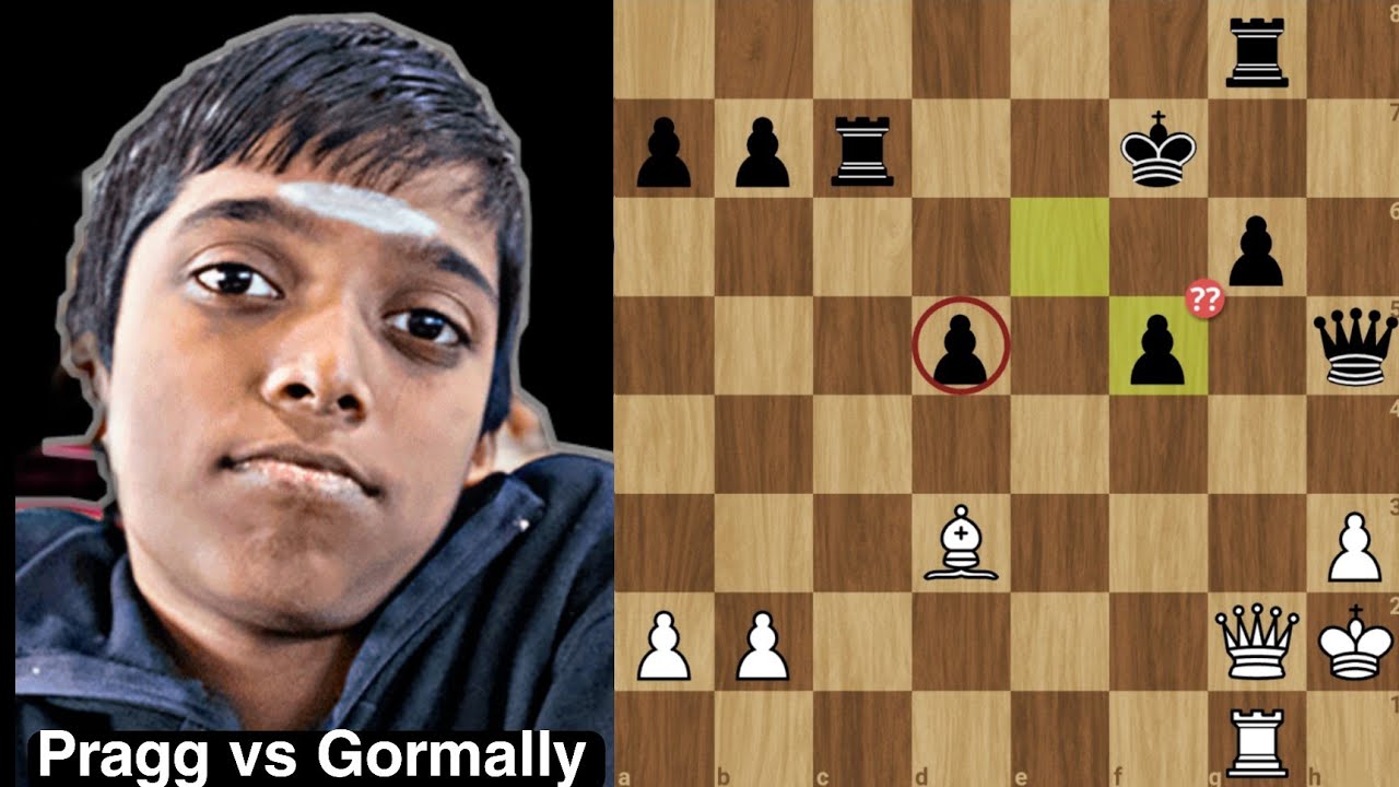 Pragg is Losing from Start till Opponent Played exf5?? | Pragg vs ...