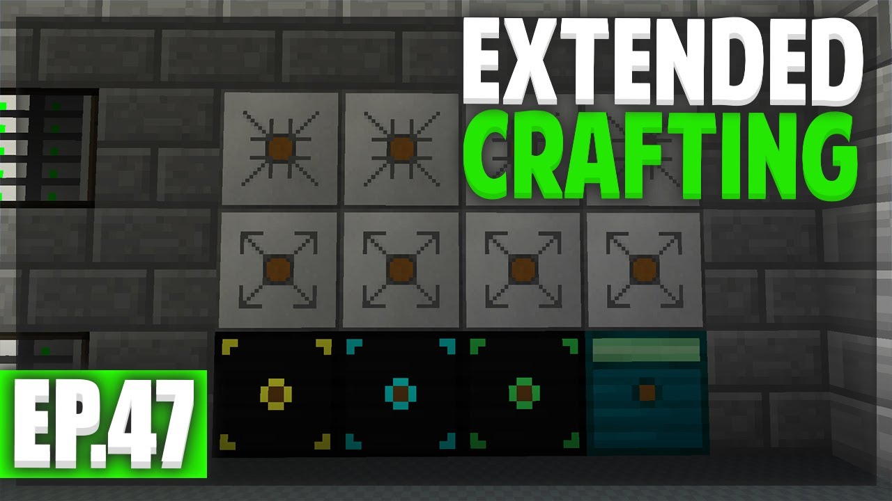 EXTENDED CRAFTING AUTO ! | Minecraft Moddé - Chroma Sky | Ep# 47 - YouTube