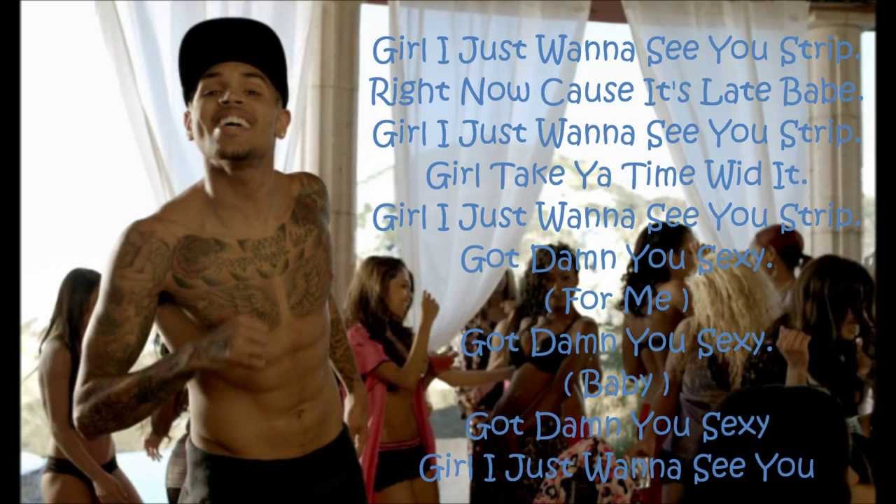 Strip - Chris Brown ft. Kevin McCall ( Lyrics ) - YouTube