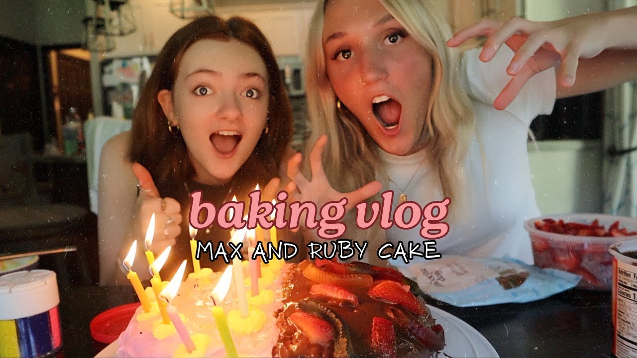 making THE max and ruby cake - YouTube