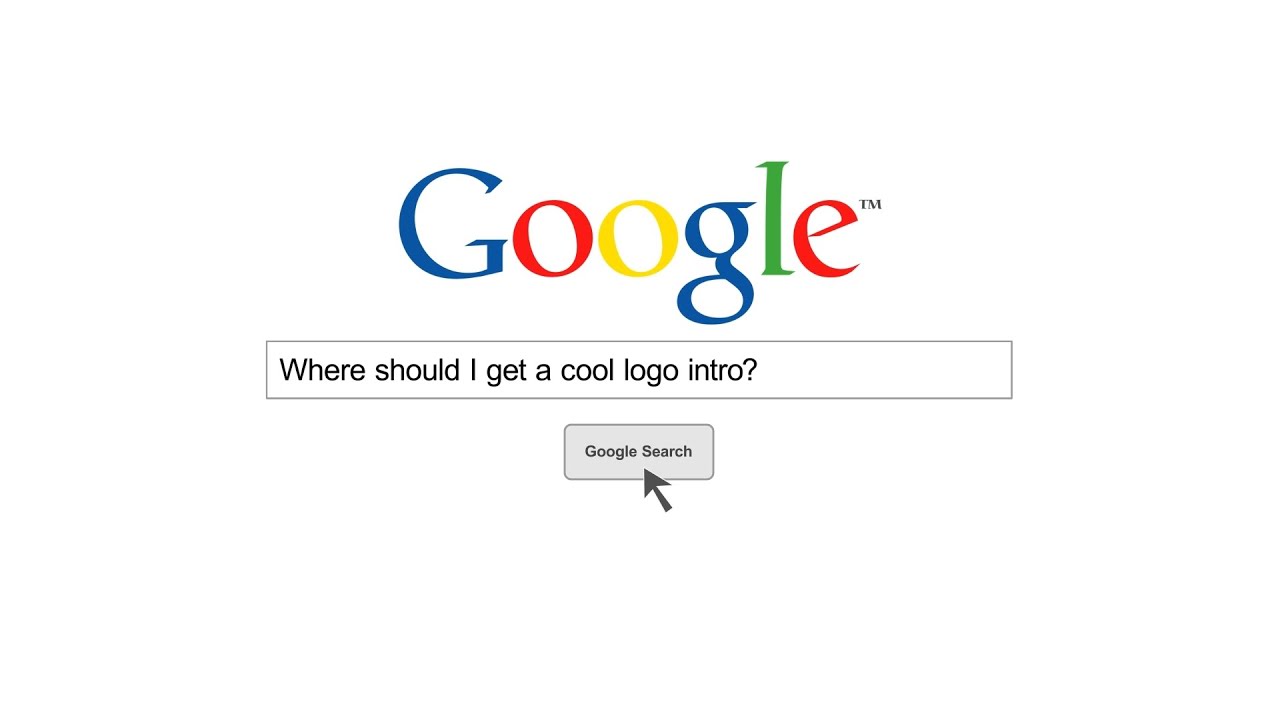 Web Search Logo Reveal - YouTube