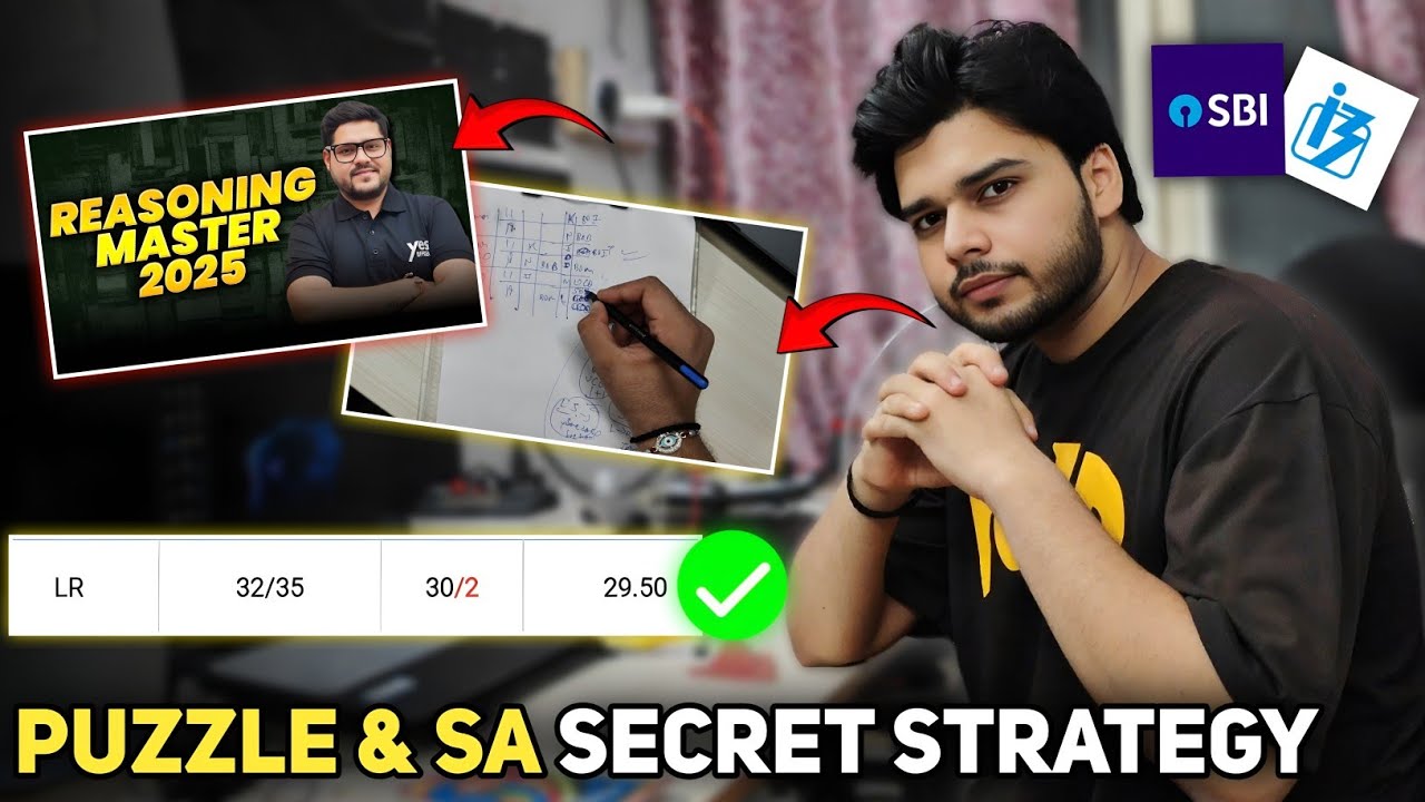 How To Solve Puzzle & Seating Arrangement Like A Pro🔥 | My Secret ...