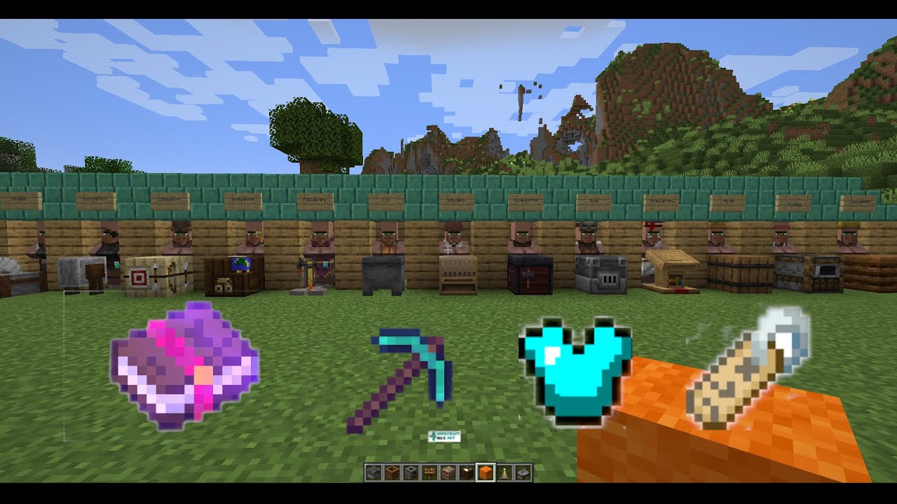 Minecraft legjobb falusi kereskedések! - YouTube