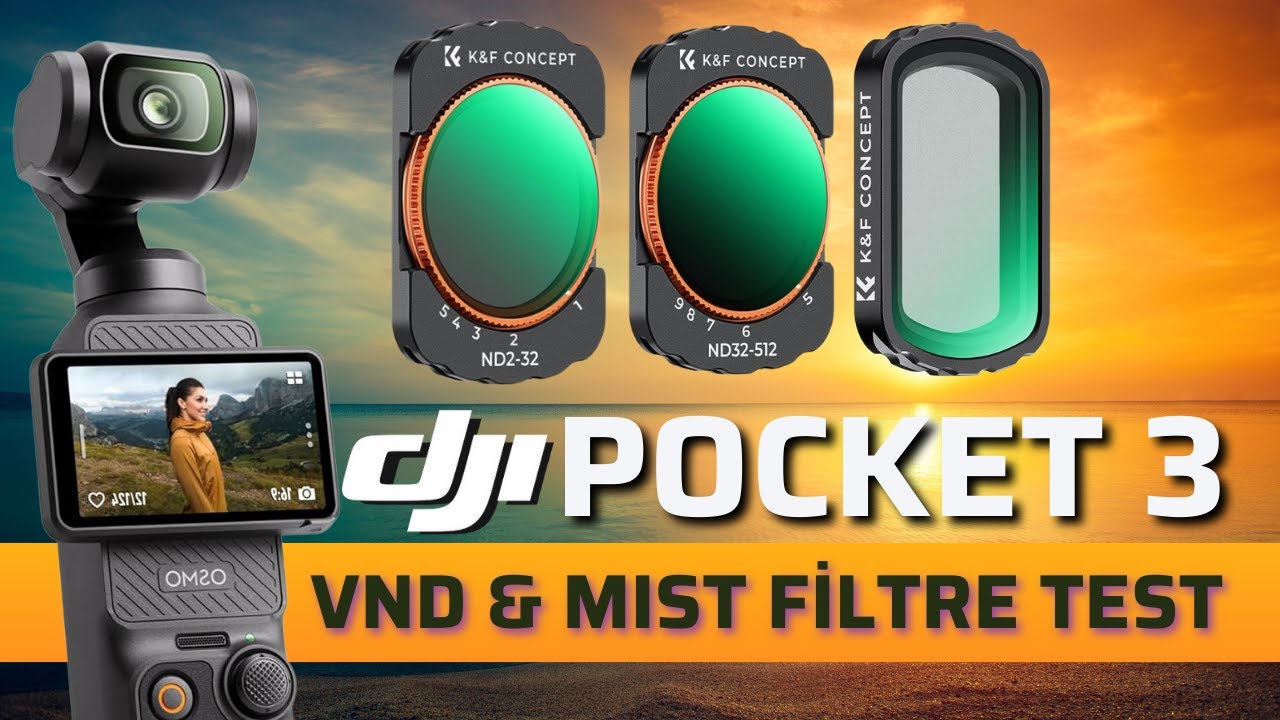 DJI Osmo Pocket 3 İçin En İyi Filtre Seçenekleri - YouTube