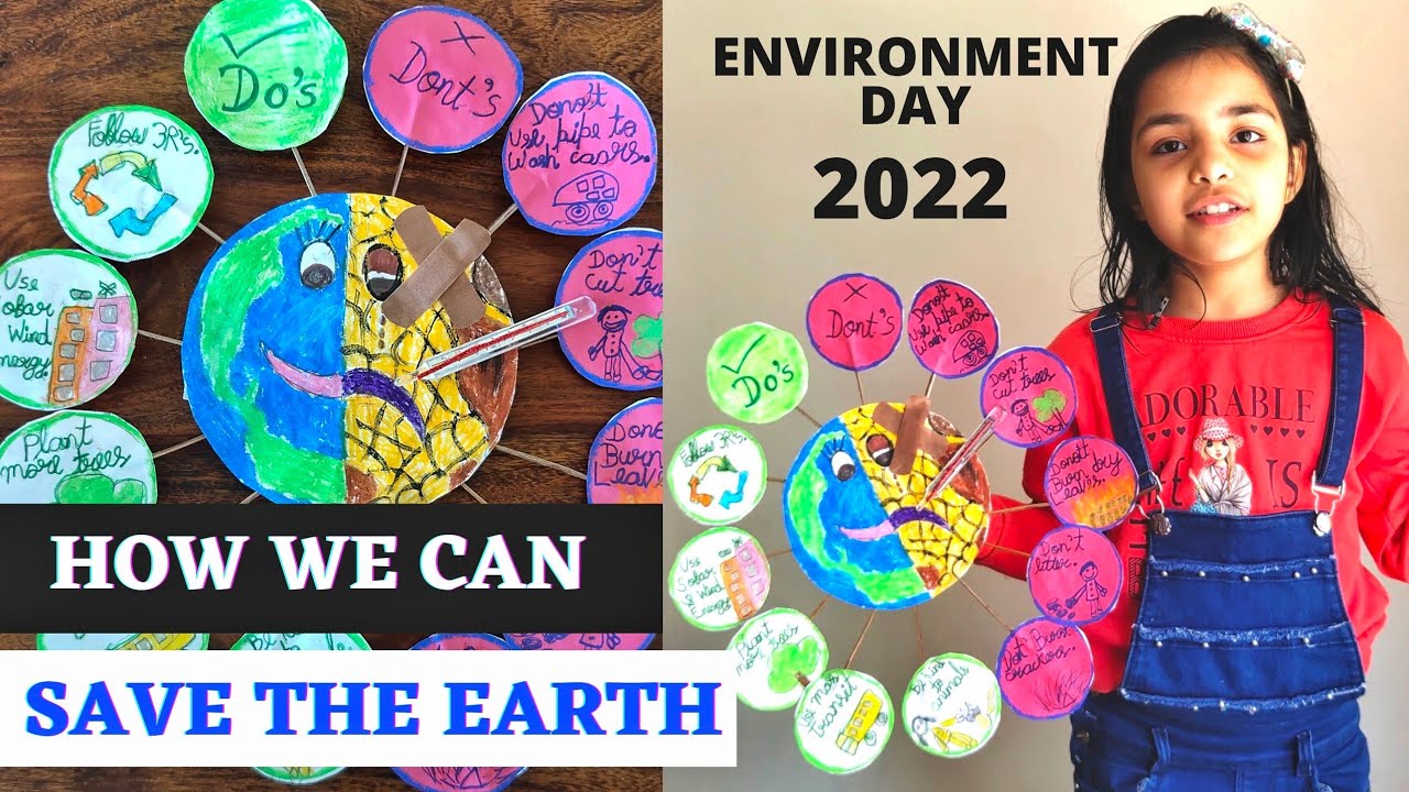 Few lines on Environment Day | Few lines on Earth day for children ...