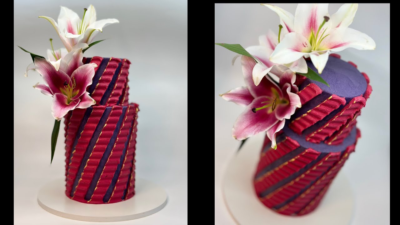 Ribbon Pull Cake - YouTube