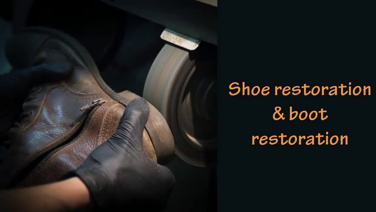 Suede Shoe Restoration Services By ShoeSpa - YouTube