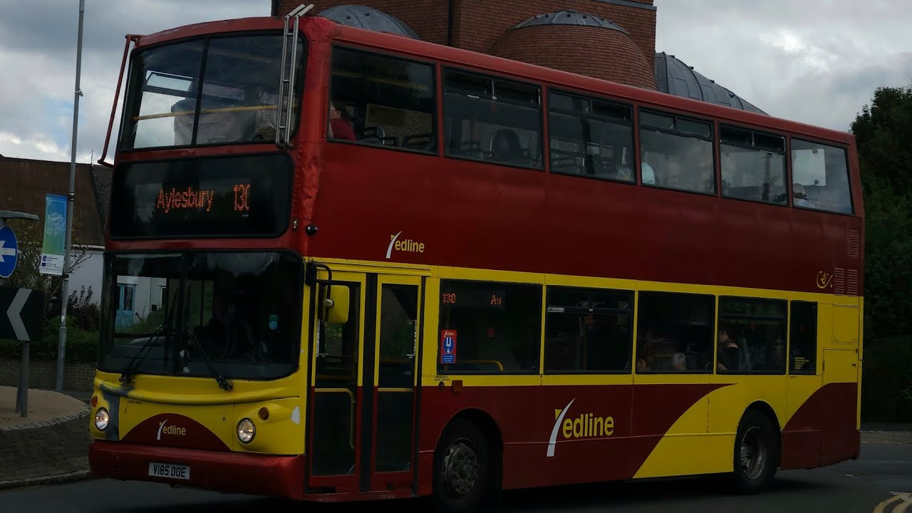 V185 OOE | Redline | Volvo B7TL Alexander ALX400 | 130 Aylesbury - YouTube