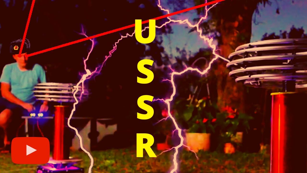Soviet National Anthem on Musical Tesla Coils - YouTube