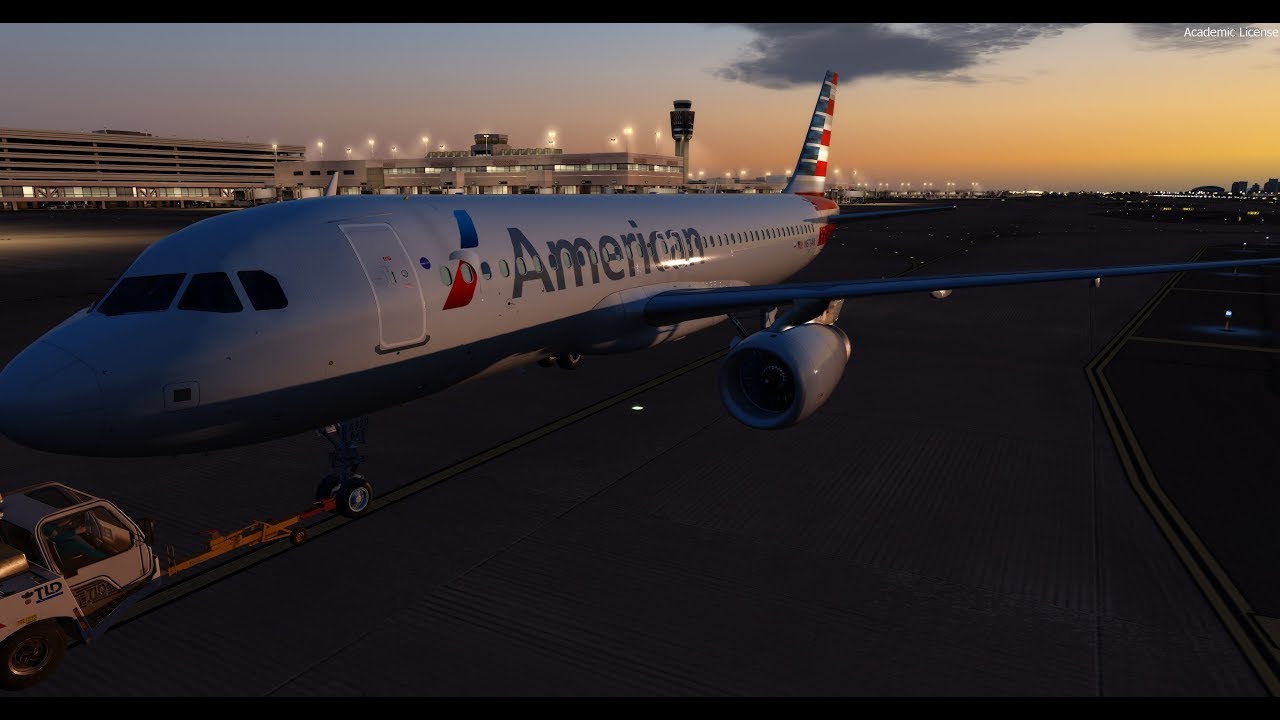 FSLABS FS2CREW First Look! | FlightBeam KPHX Departure |American 559 ...
