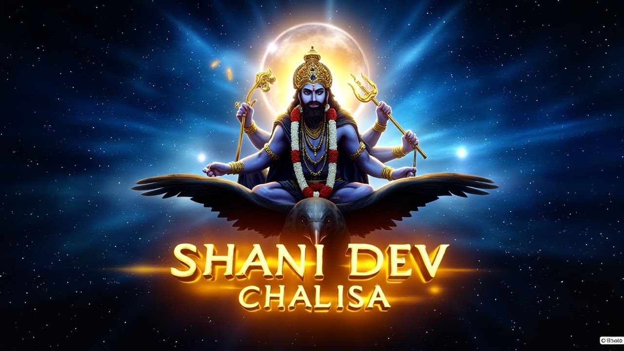Shani Dev Chalisa Full with Lyrics | शनि देव चालीसा | Shani Dev Aarti ...
