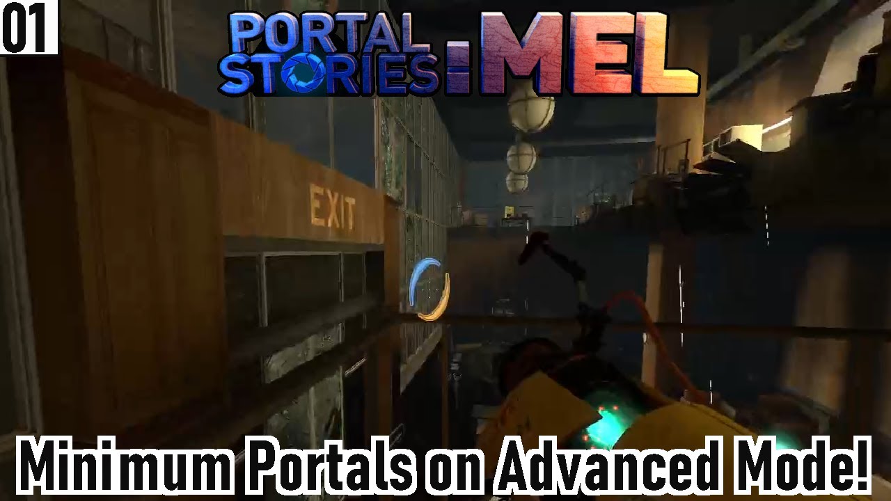 FOR SCIENCE! - Portal Stories: Mel Minimum Portals Challenge Run - 1 ...