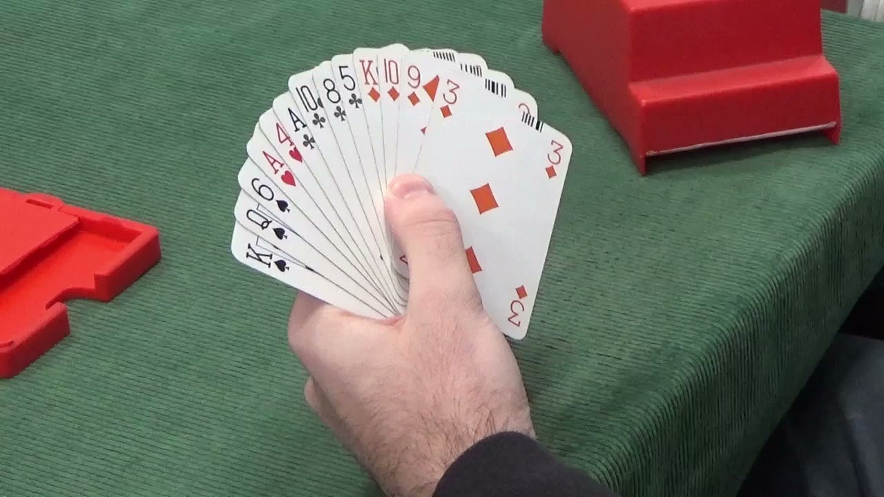 American bridge hands - 1NT opener - YouTube