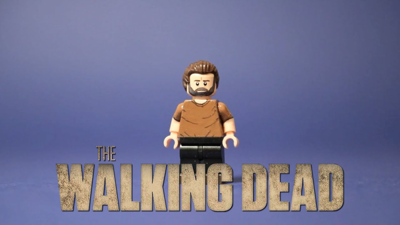 Lego Custom | Rick Grimes (The Walking Dead) - YouTube