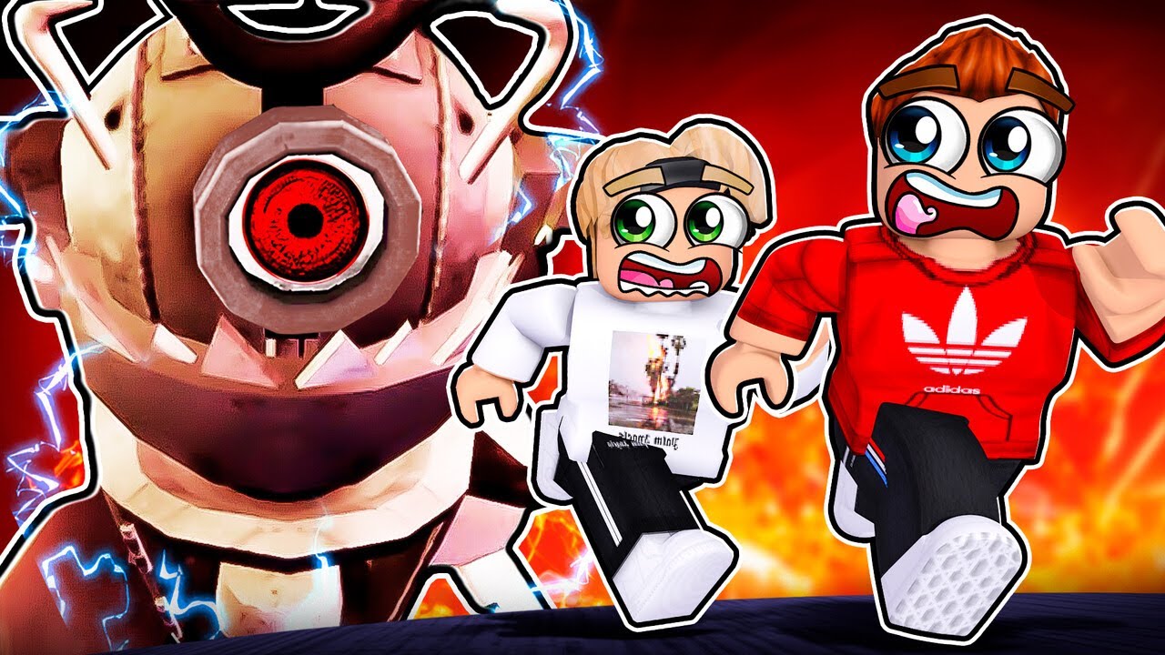 Roblox Entkomme Dem BÖsen Roboter Youtube