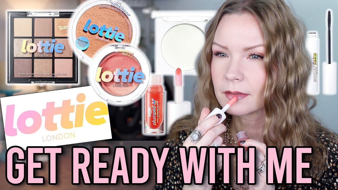 Trying Lottie London Makeup! GRWM! | LipglossLeslie - YouTube