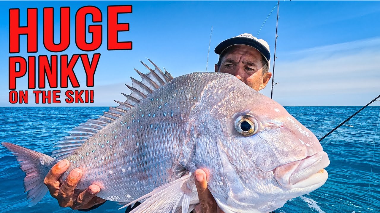 HUGE PINKY On the Ski #fishing Trip 6 - YouTube
