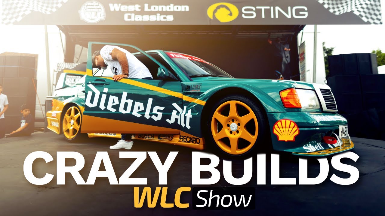 MODIFIED cars at West London Classics Show! Quick FIRE Reviews... - YouTube