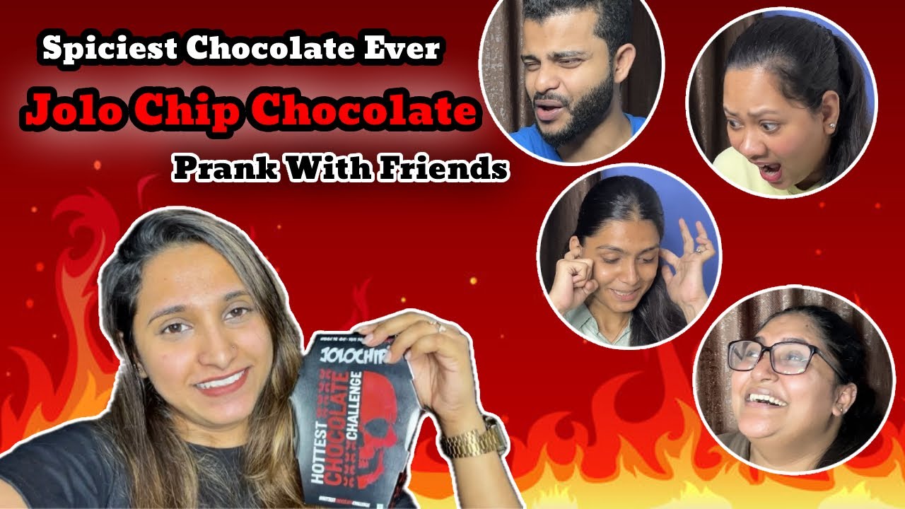 Jolo Chip 🥵 Chocolate 🍫 Prank 😂 | Prank On Friends 😂 | Amreen Vlog’s ...