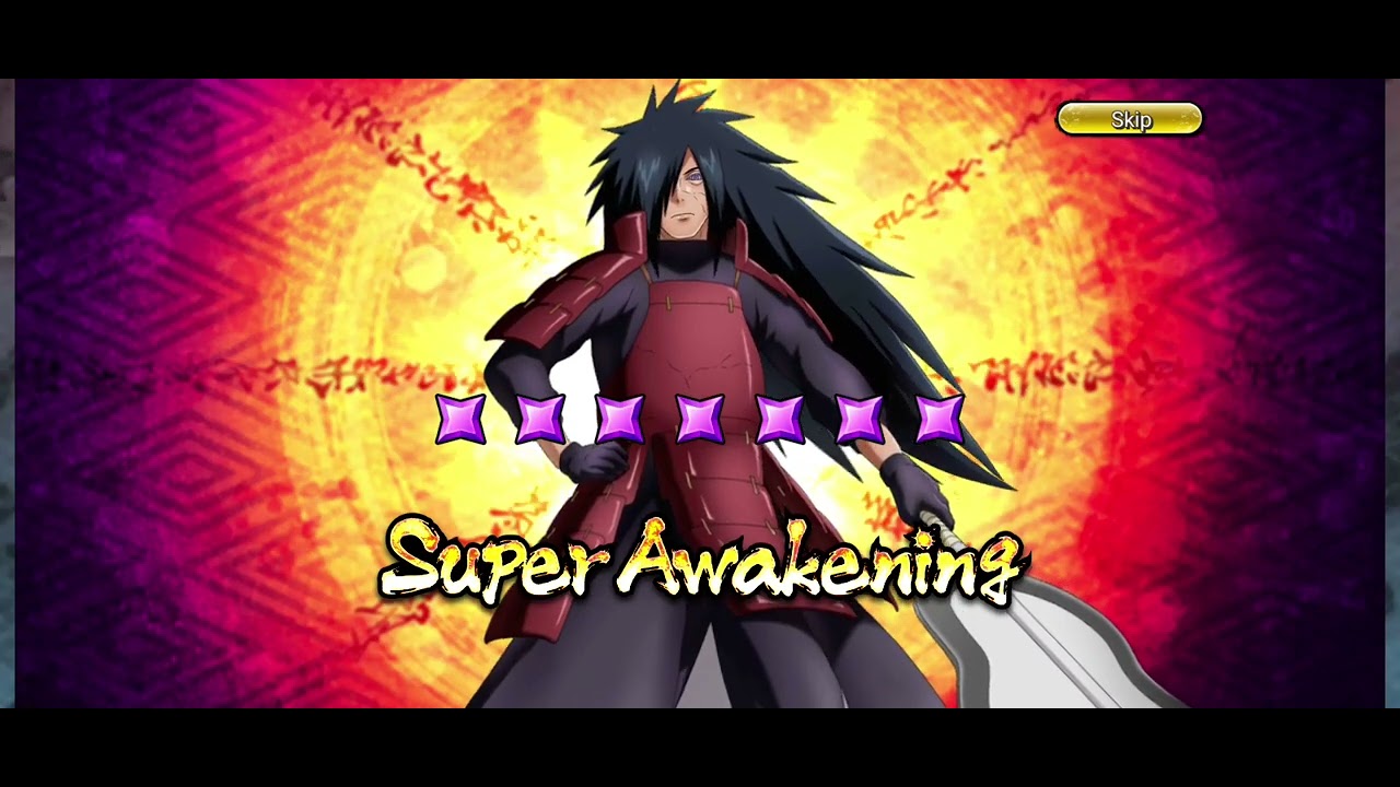 Madara uchiha (reanimation) super awakening | Naruto×Boruto ninja ...