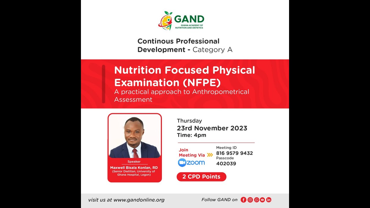 Nutrition Focused Physical Examination - A practical approach to ...