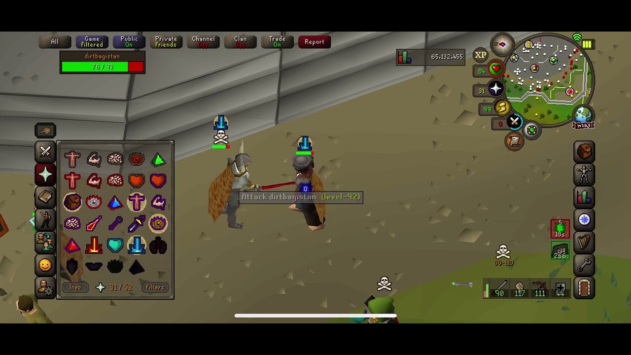 Osrs mobile pking - YouTube