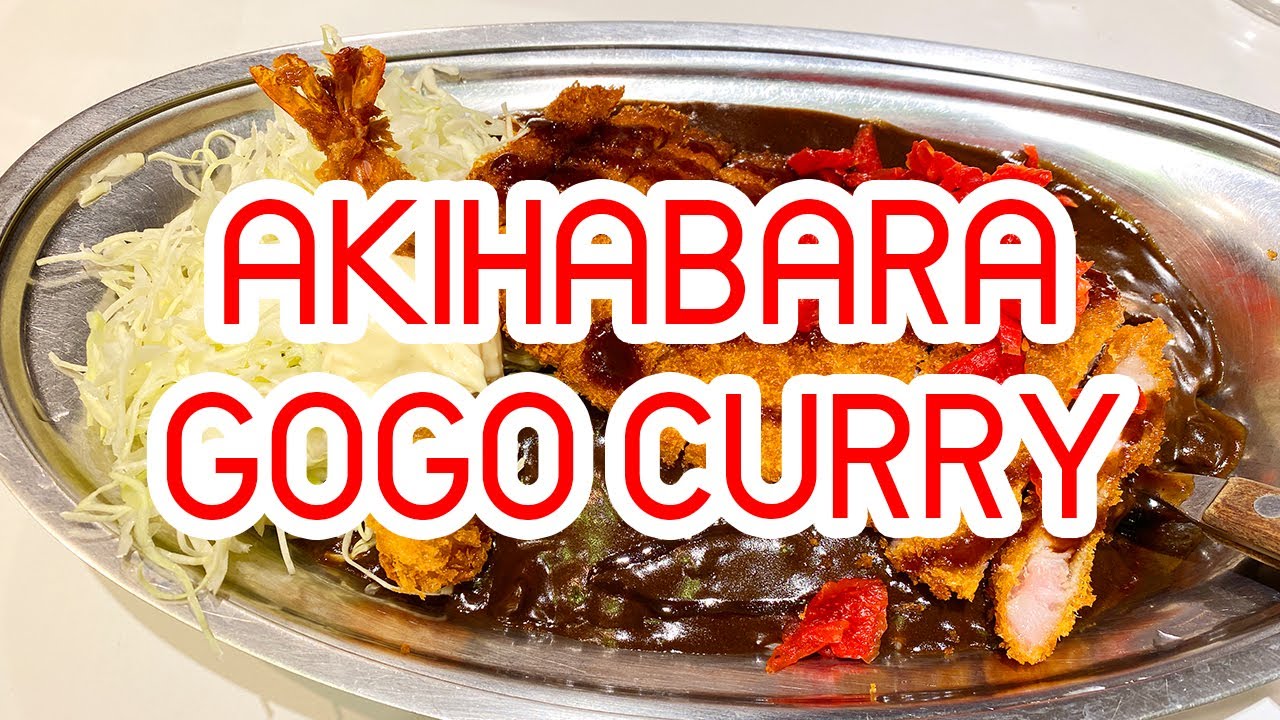 GOGO CURRY Akihabara/Japan｜秋葉原グルメ/ゴーゴーカレー秋葉原中央通店 - YouTube