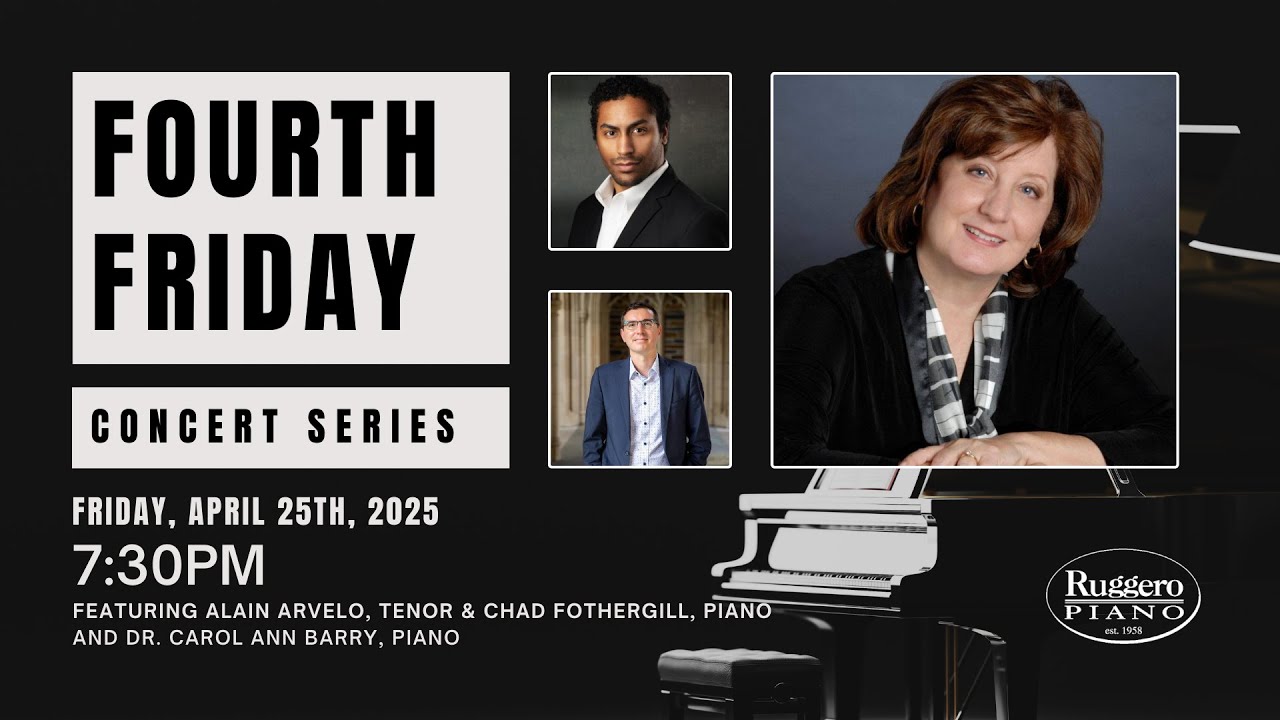 Fourth Friday Concert Series - Friday, April 25th, 7:30PM - YouTube