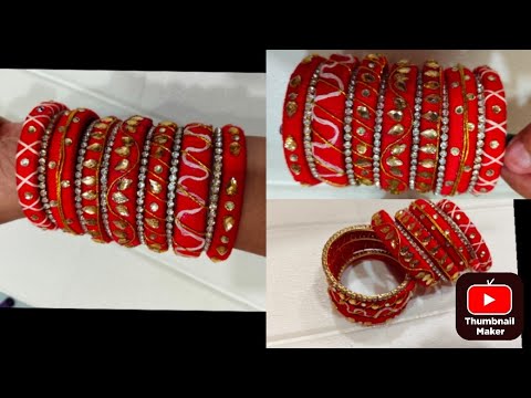 customized dsigner bangle diy - YouTube