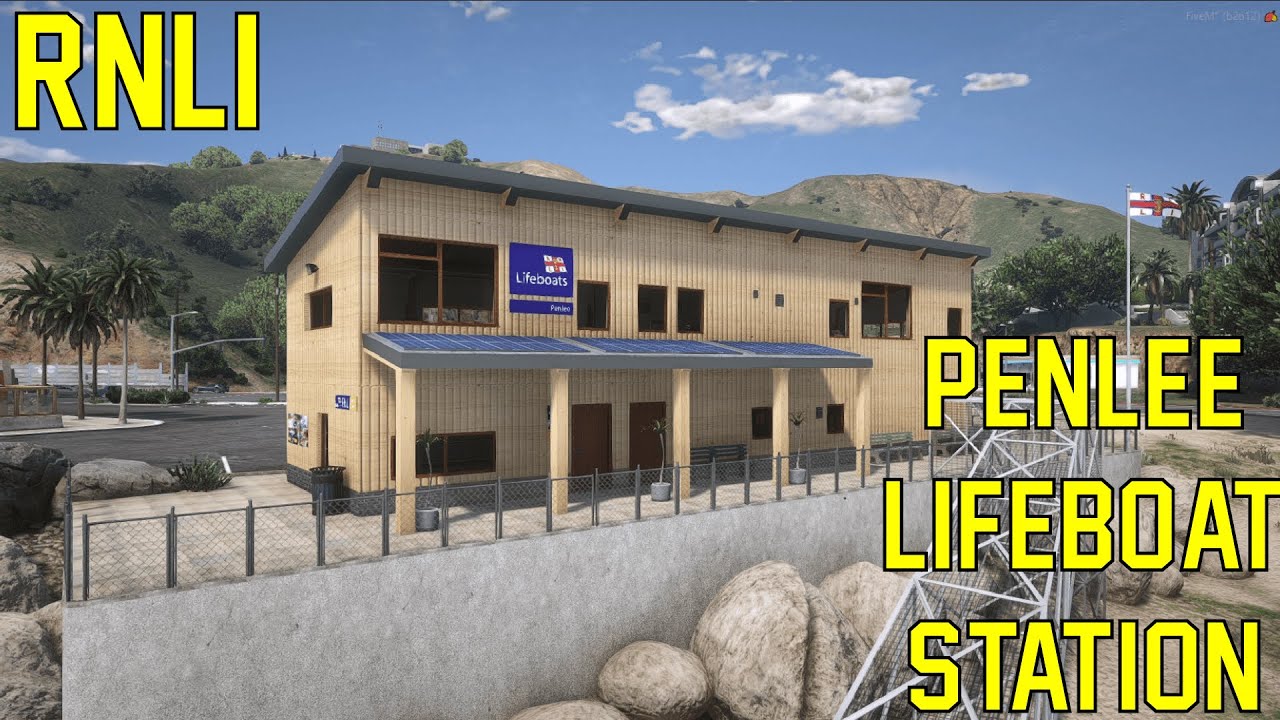 RNLI Penlee Lifeboat Station [GTAV/FIVEM] - YouTube