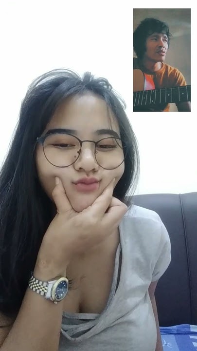 reaksi Acha mendengar Marhadam nyanyi !!!! #marhadam #achatobrut #acha #acoustic #dangdut - YouTube