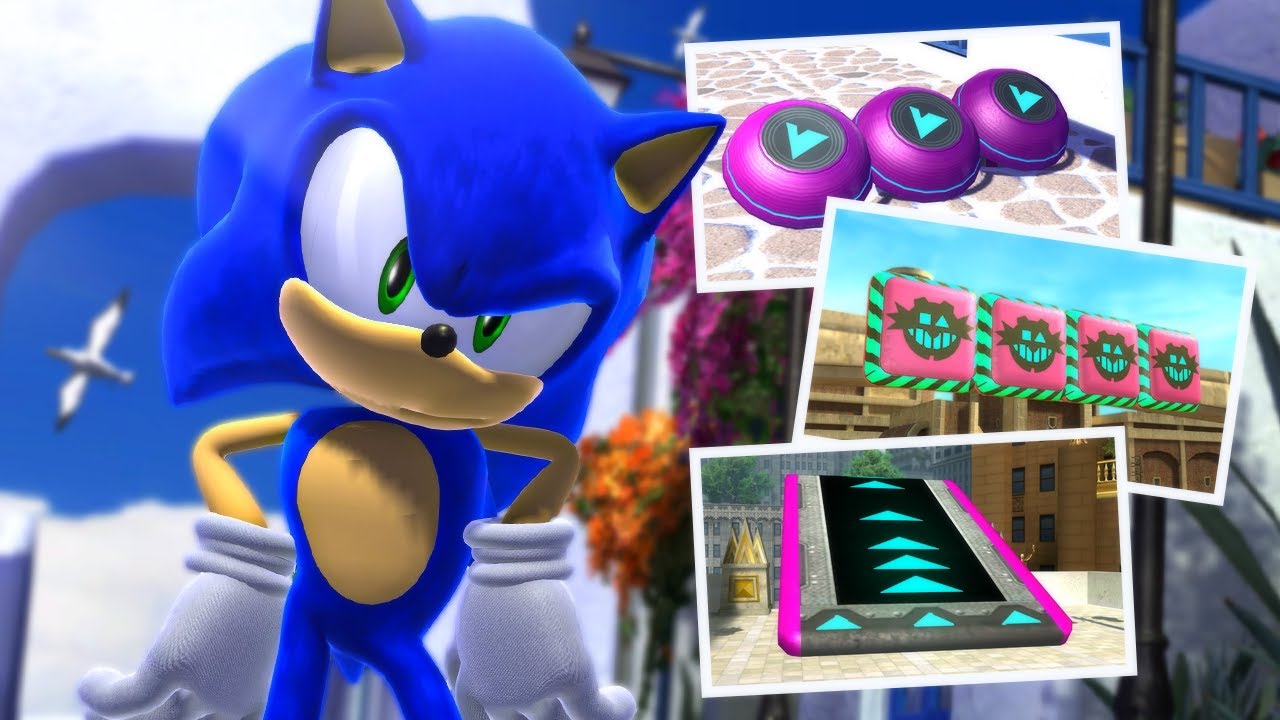 Sonic Unleashed PC: Frontiers Sonic & Objects - YouTube