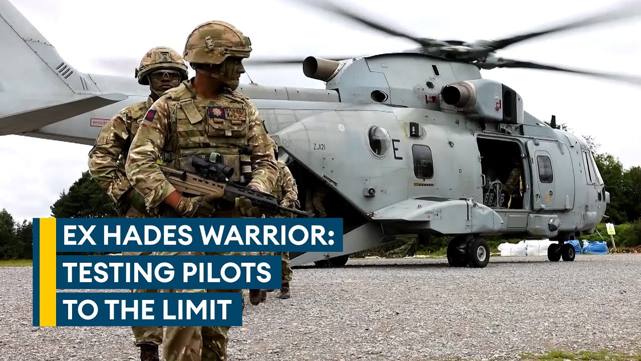Fighter jet and helicopter pilots prove their skills on major exercise ...