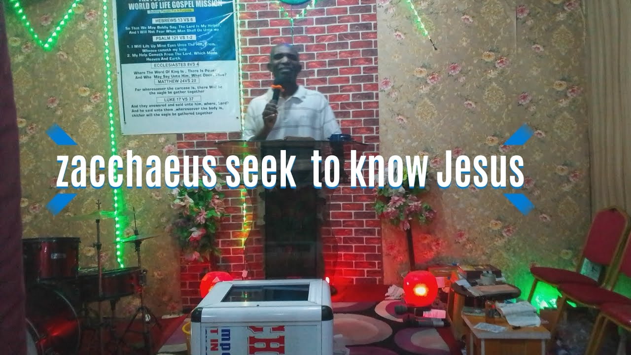 Zacchaeus Seeks to Know Jesus | A Story of Redemption and ...