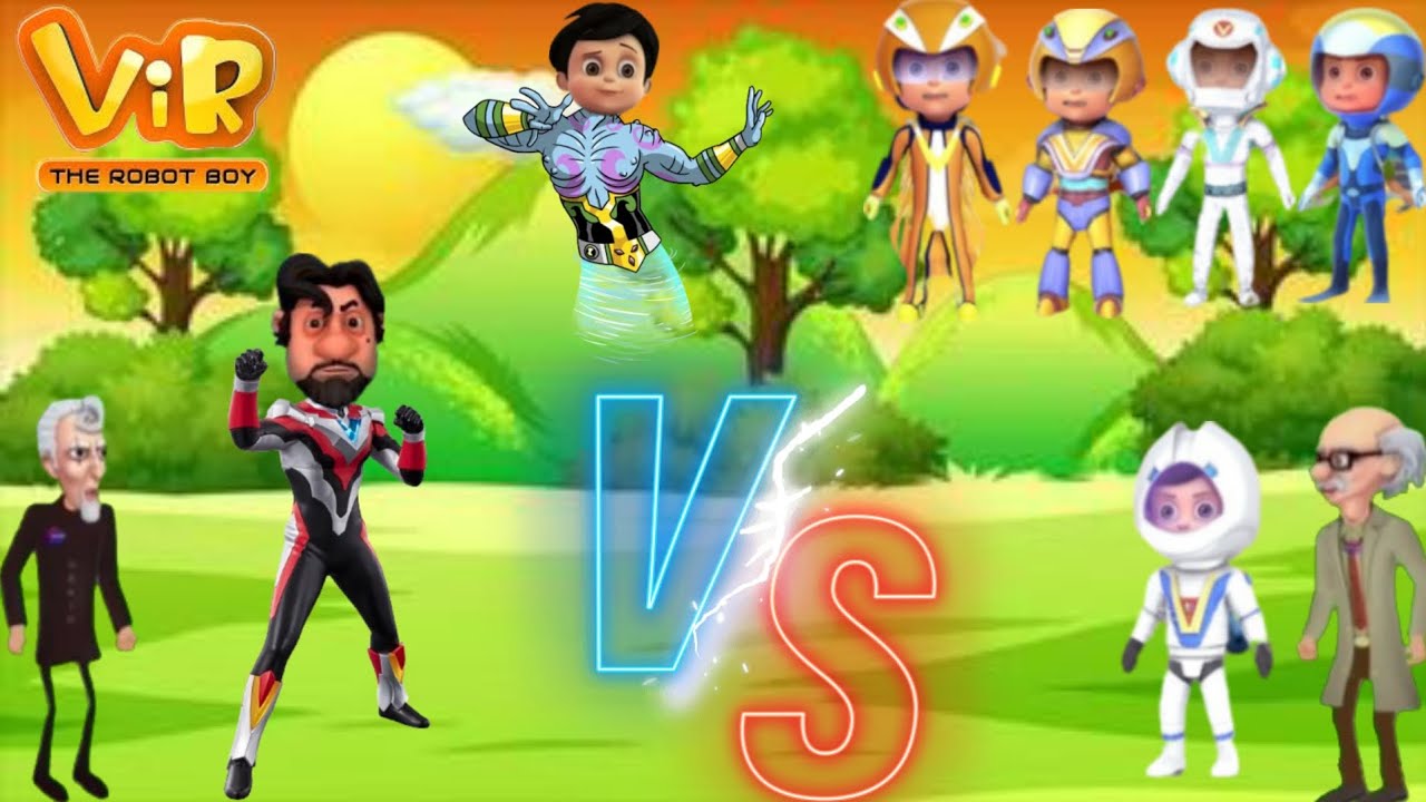 veer d robot boy new episode in hindi | John vs Veer | robot boy wala ...