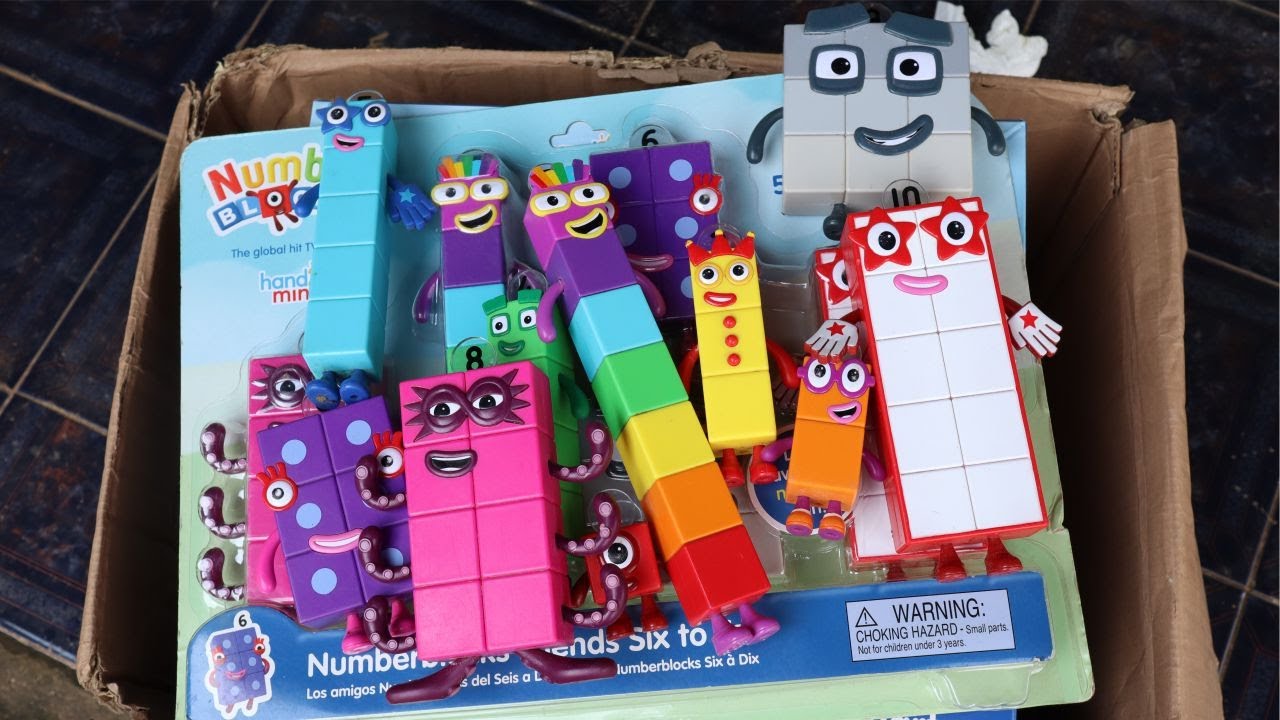 Numberblocks – New Unboxing Numberblock Friends 1 to 10! Satisfying ...