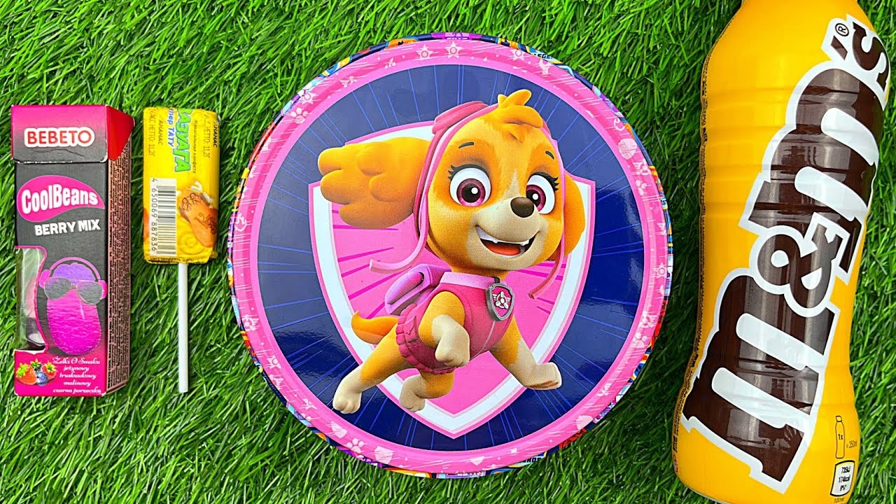 Funny Paw Patrol and M&M'sBoxes Video | Satisfying Candy ASMR ...