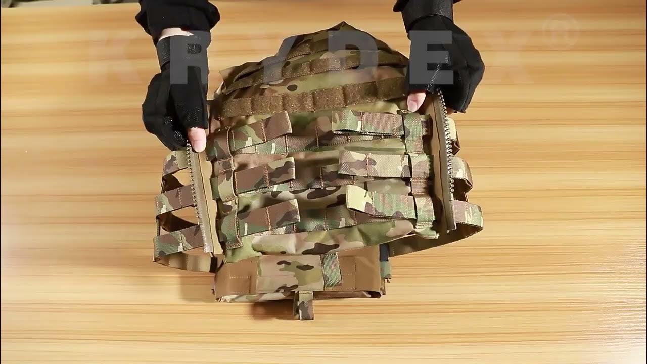 KRYDEX Tactical JPC2.0 Plate Carrier Vest - YouTube