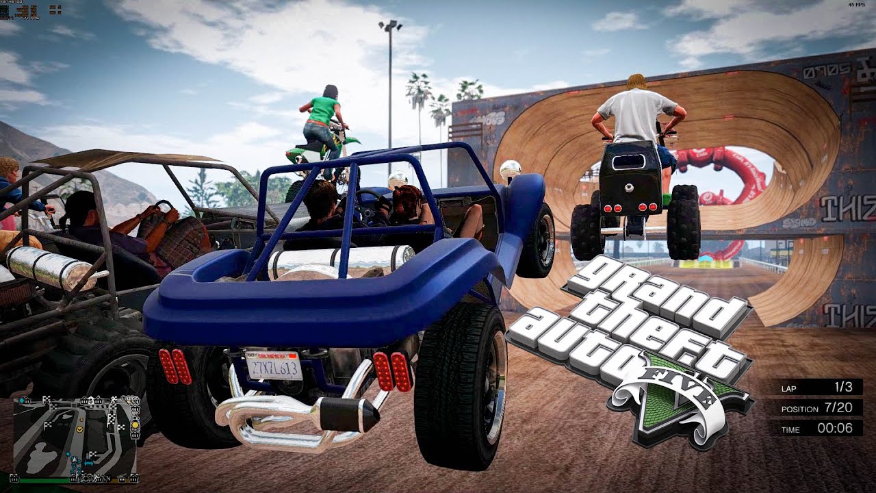 GTA V Community Races 1.3 - YouTube
