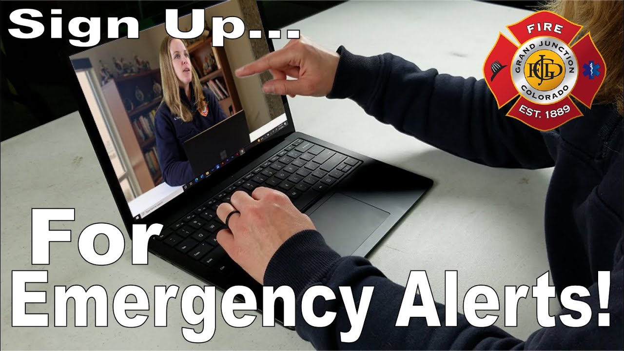 Emergency Alerts sign up guide. - YouTube