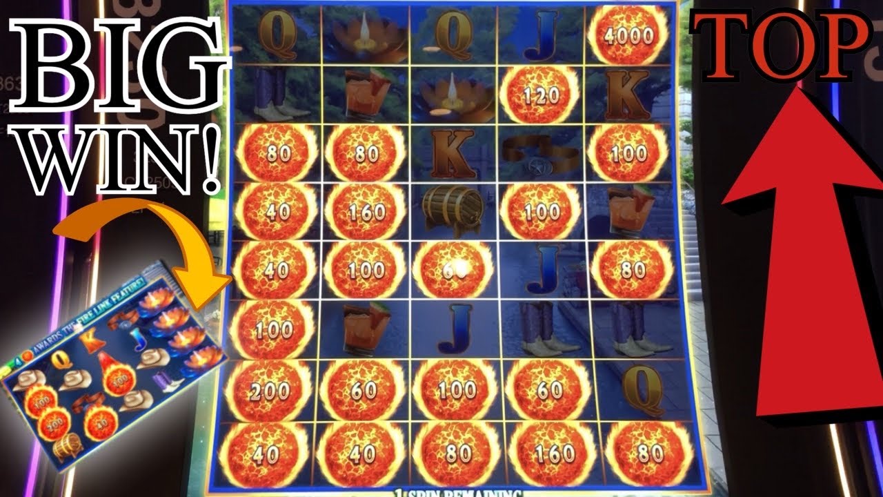 ULTIMATE FIRE LINK SLOT MACHINE - ALL THE WAY TO THE TOP FOR A BIG WIN ...