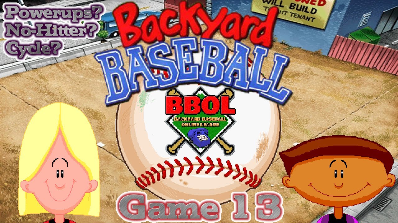 Let's Go Crazy! - Backyard Baseball Online Play! (Game 13 Highlights ...