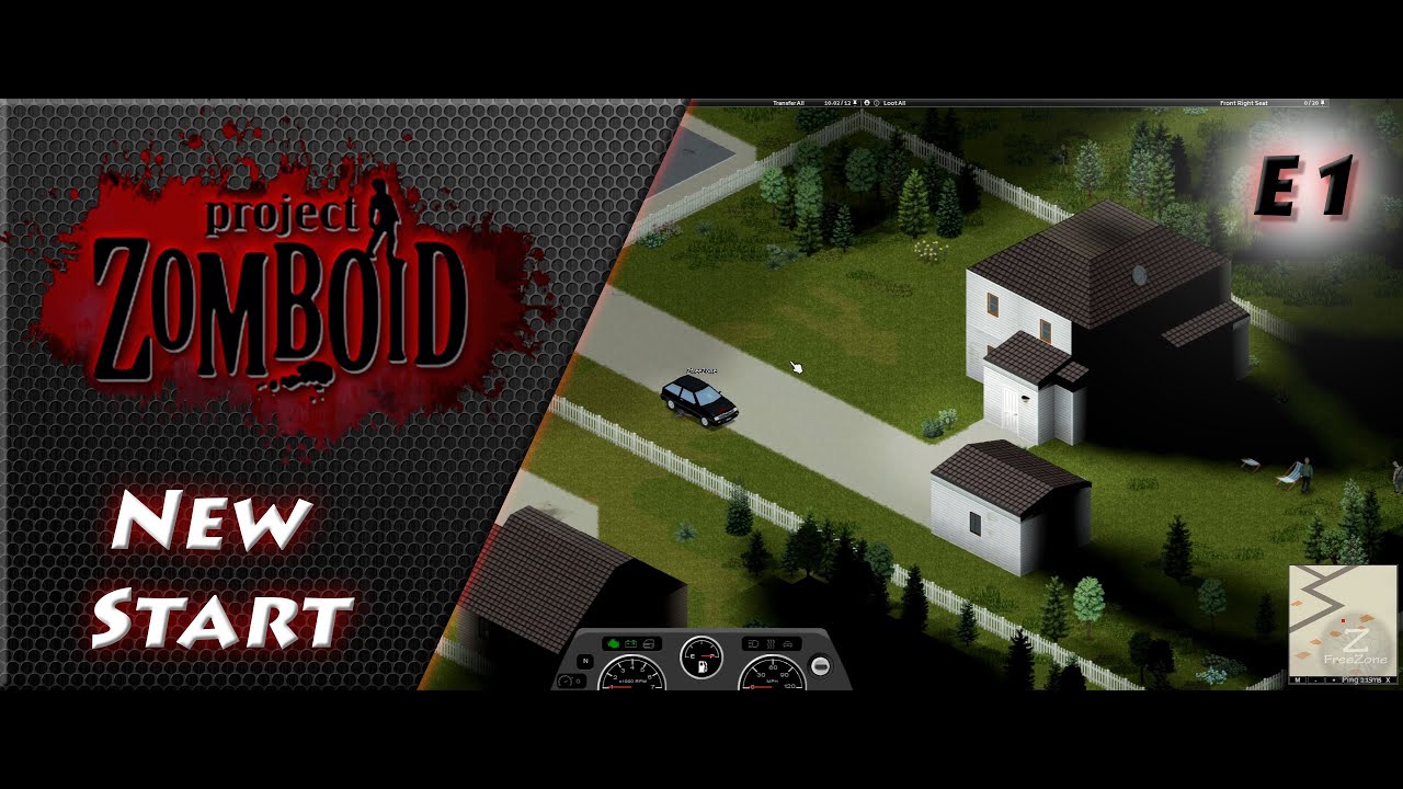 Project Zomboid New Start -E1 - YouTube