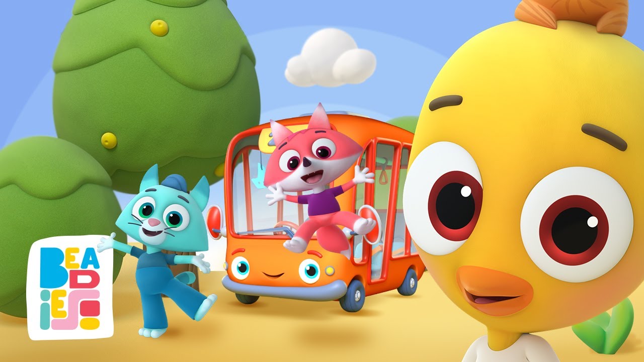Beadies — Let's go to school! — Cartoons for kids - YouTube