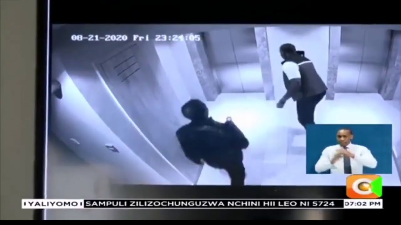 EXCLUSIVE CCTV FOOTAGE OF HOW KEVIN OMWENGA WAS KILLED AT KILIMANI!TWO ...