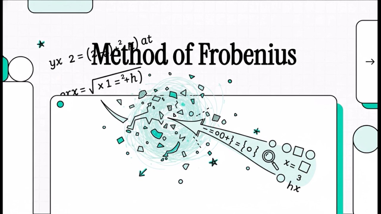 Frobenius Method - YouTube