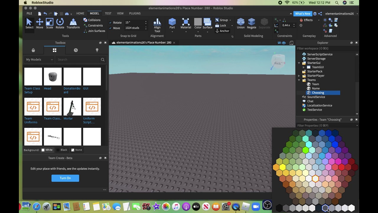 Team Class Setup Roblox Studio - YouTube