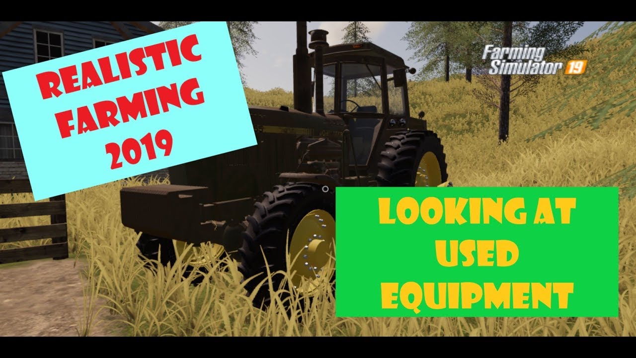 Realistic First Person Farming | Farming Simulator 19 EP 01 S 01 - YouTube